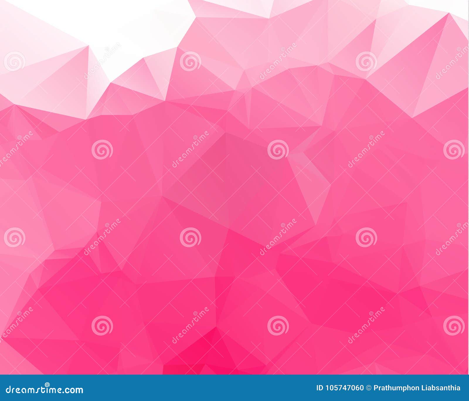 Pink Pattern. Triangular Template. Geometric Sample Stock Illustration ...