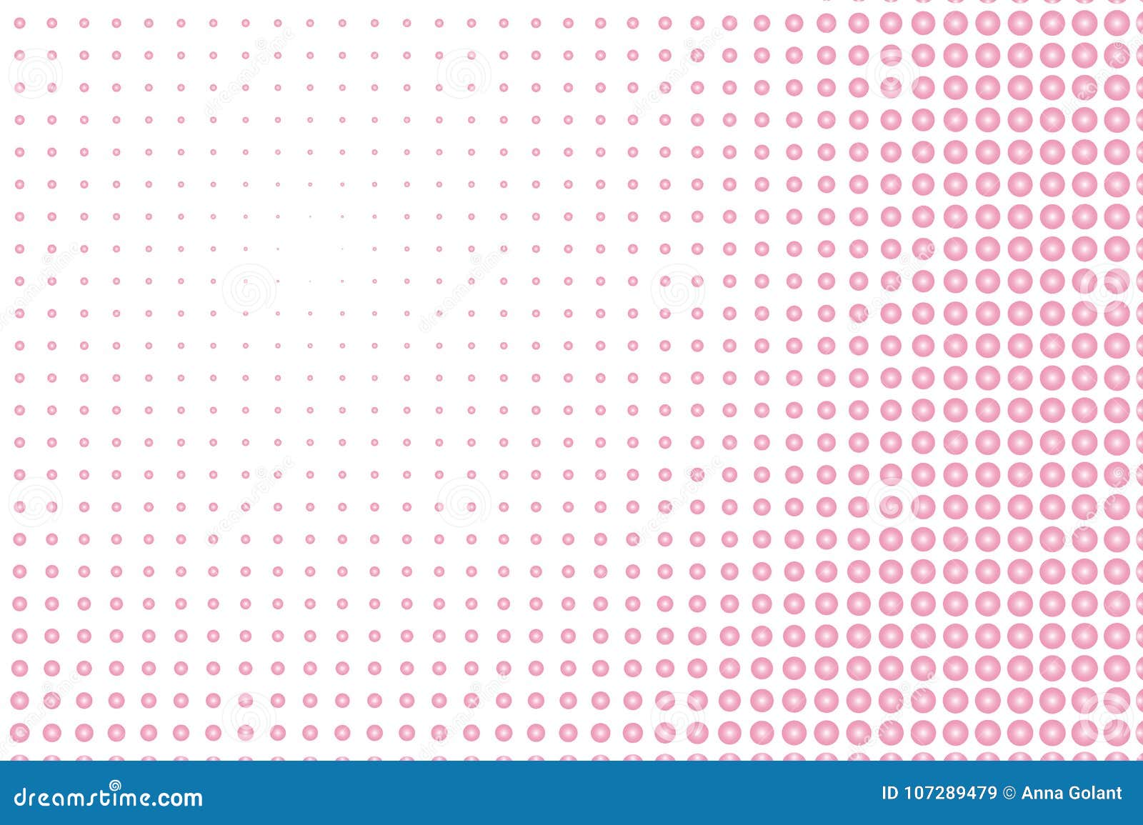 Pink Pearl Halftone Background. Digital Gradient. Dotted Pattern with ...