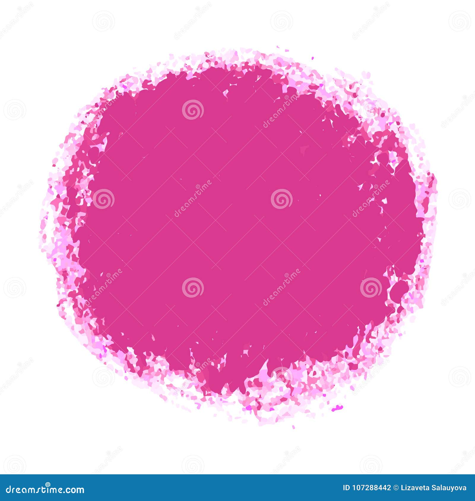 Pink Pen Scribble Texture Stain Isolated on White Background Stock ...