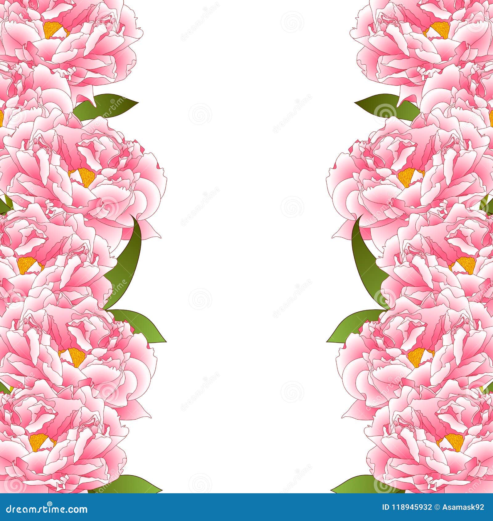 Peony Border Stock Illustrations – 9,668 Peony Border Stock ...