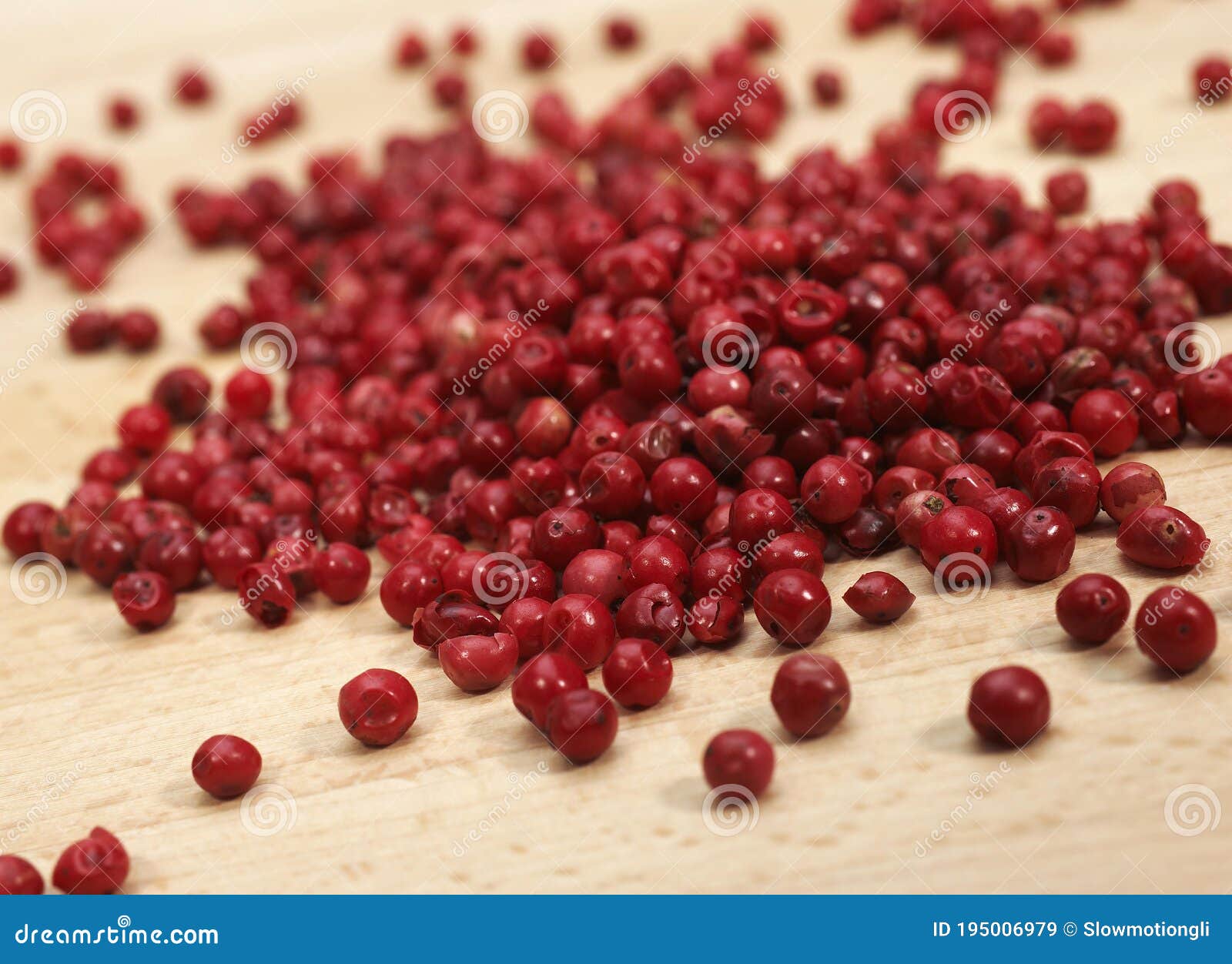 Pink Pepper Stock Image Image Of Peppercorn Condiment 195006979