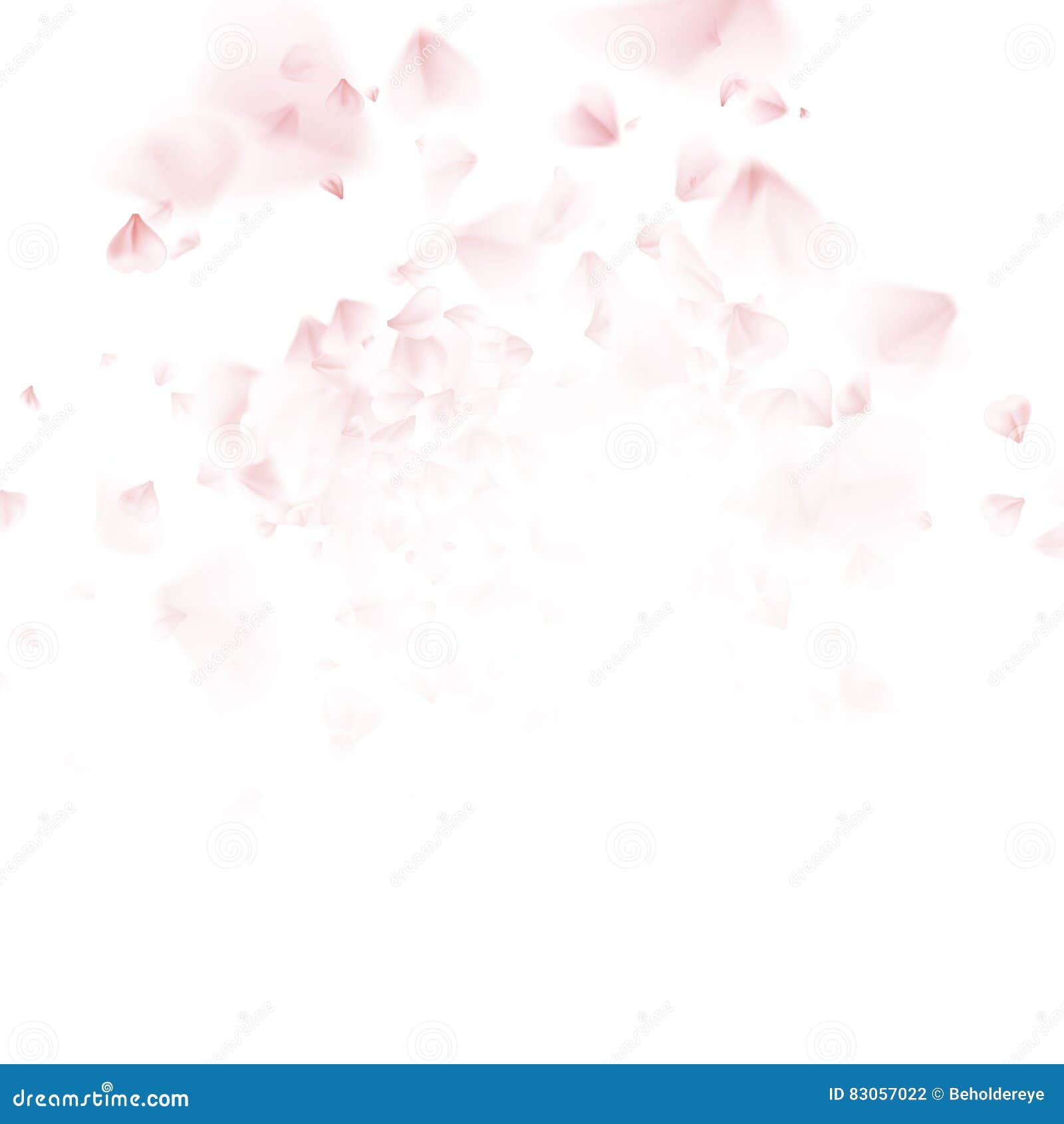 Pink Petals Background. EPS 10 Stock Vector - Illustration of fresh ...