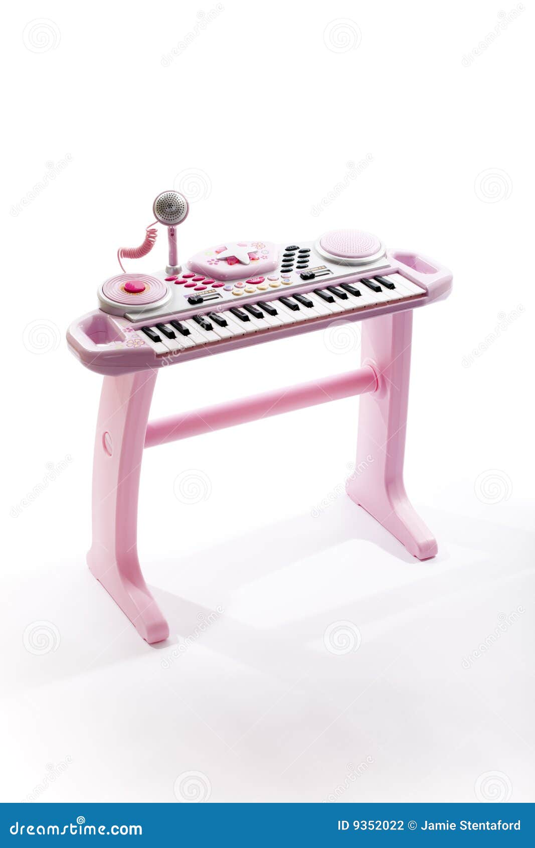 Pink Piano stock photo. Image of ivories, creativity, melody - 9352022