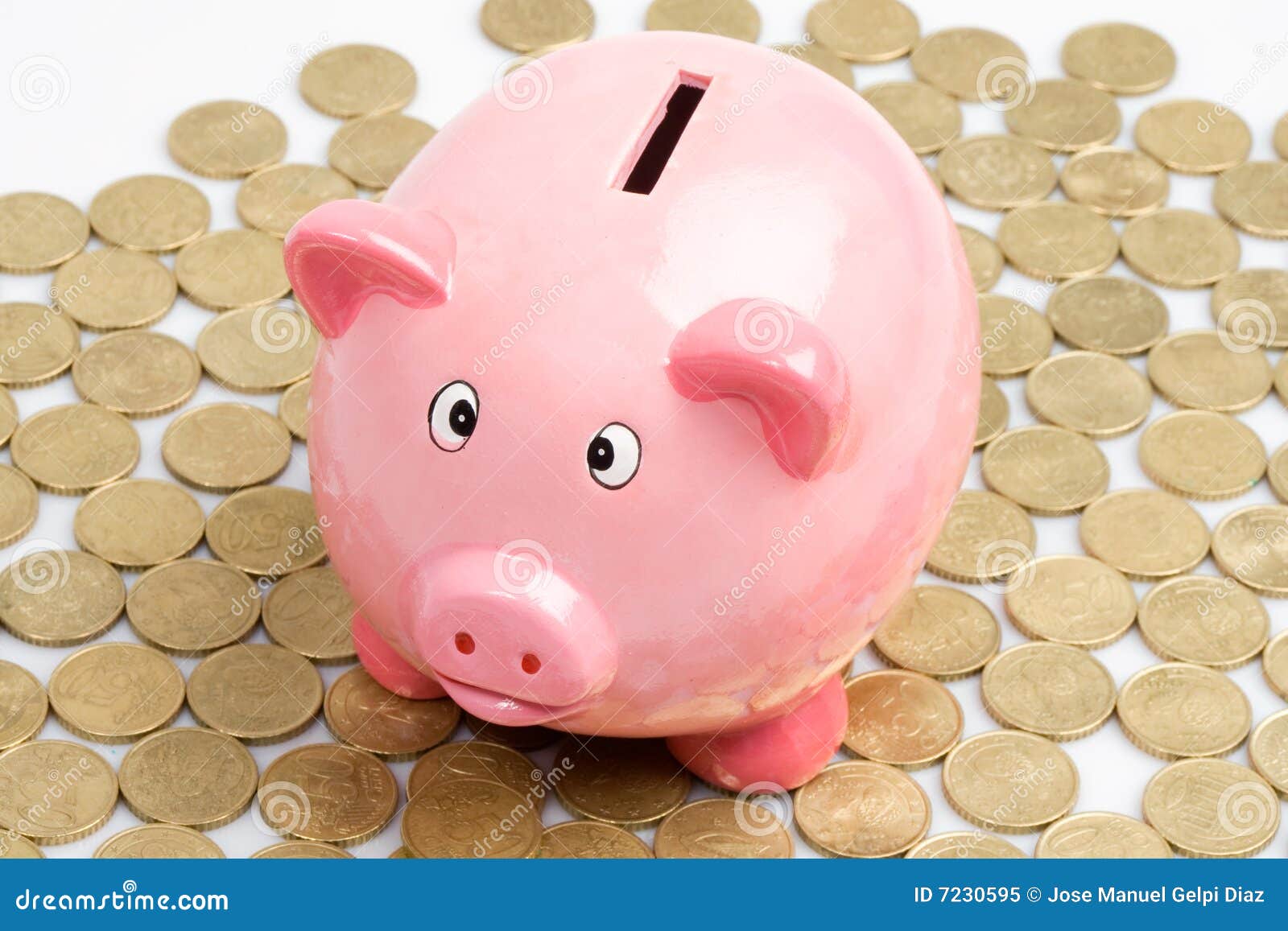 Pink piggy-bank stock image. Image of collection, group - 7230595