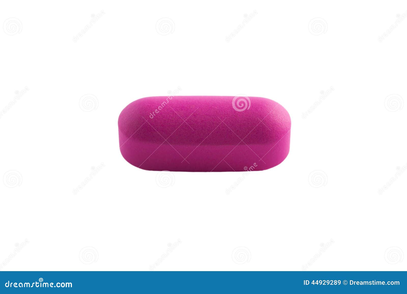 Pink pill on white stock image. Image of length, colored - 44929289