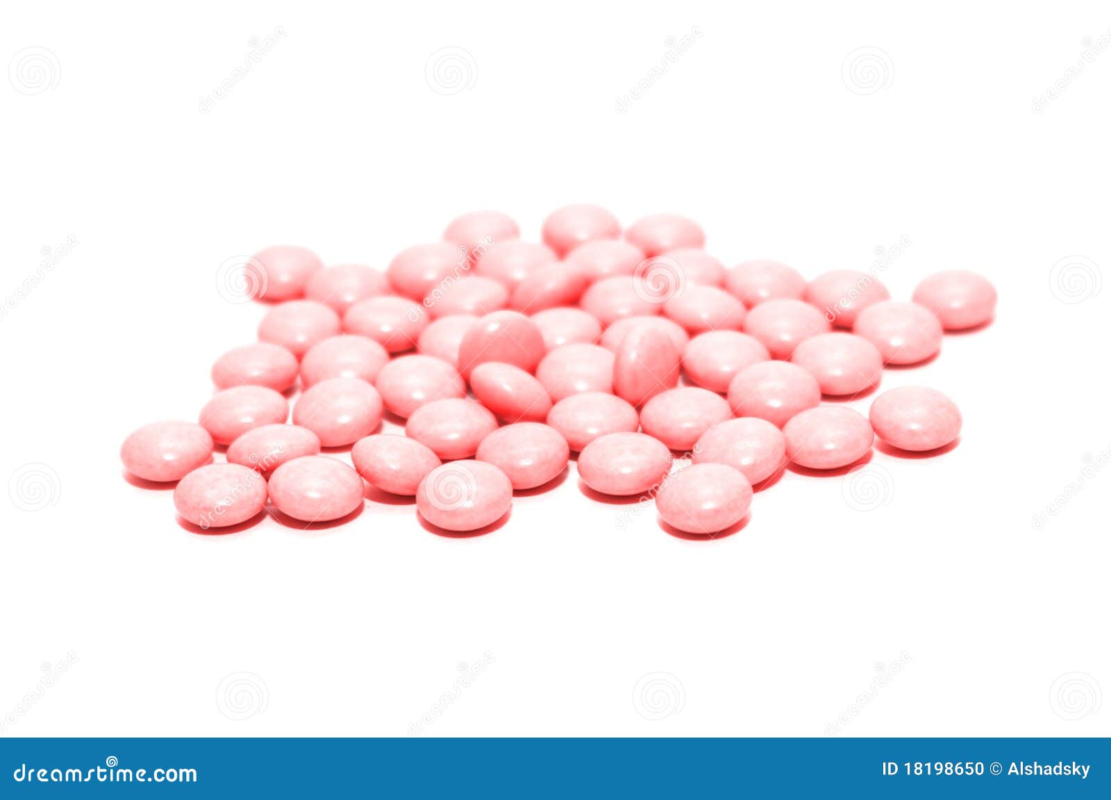 Pink pills stock photo. Image of prescription, painkiller - 18198650
