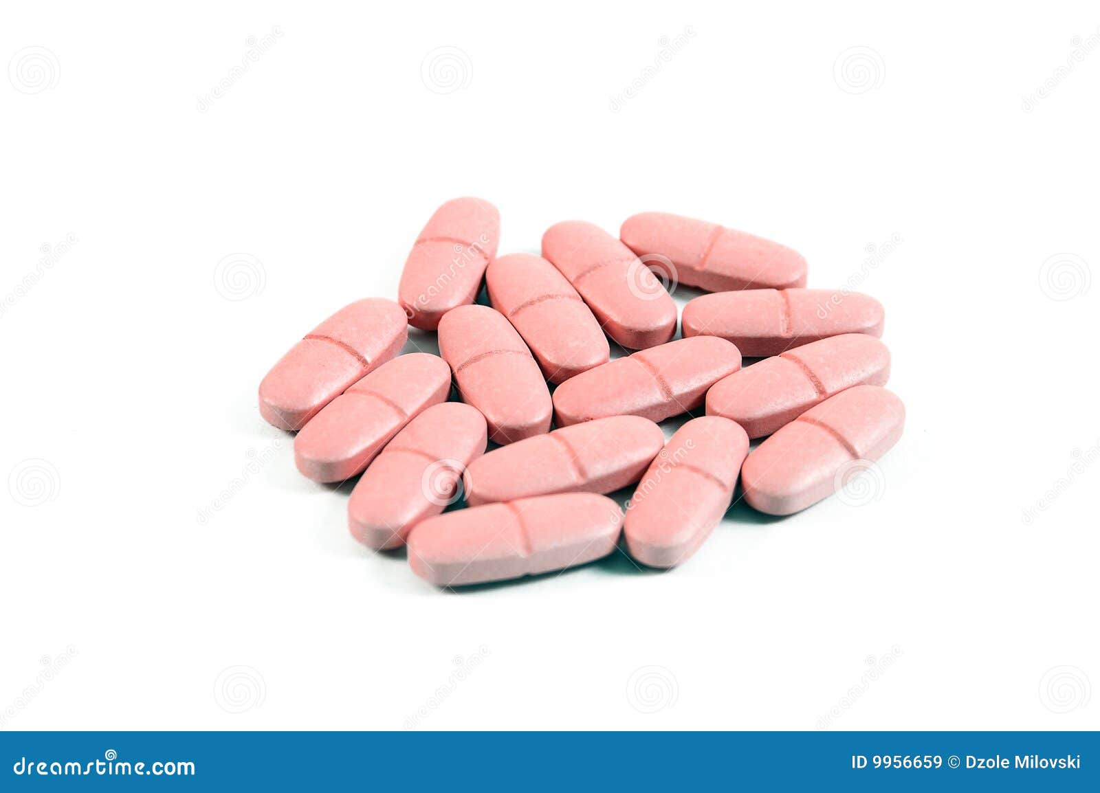Pink pills stock image. Image of capsules, horizontal - 9956659