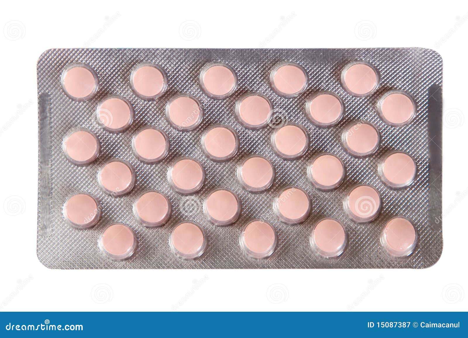 Pink pills, drugs blister stock image. Image of close - 15087387