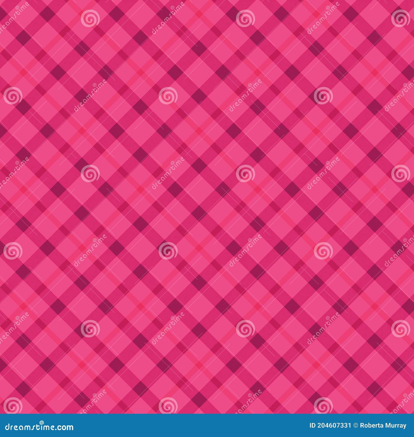Pink Plaid Repeating Pattern Stock Vector - Illustration of pink ...
