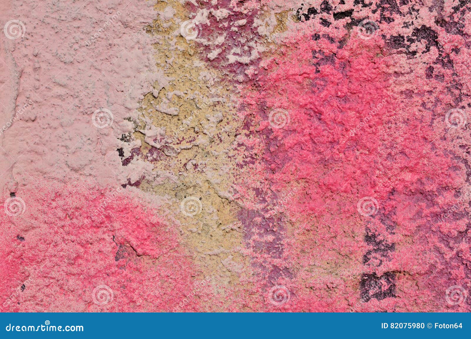 Pink plaster coating stock photo. Image of color, pattern - 82075980
