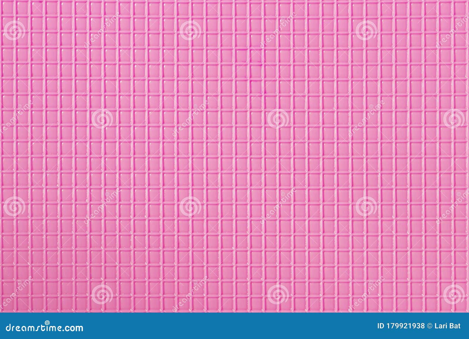 Pink Plastic Background with a Repeating Square Texture Stock Photo ...