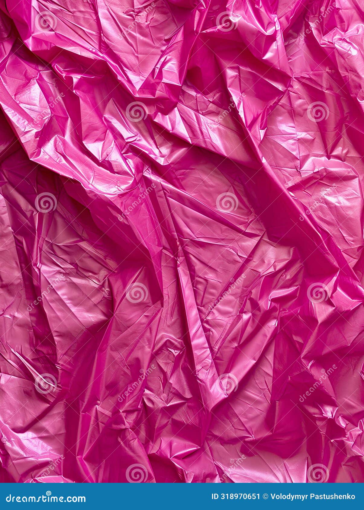 A Pink Plastic Bag is Shown in this Image Stock Image - Image of fabric ...