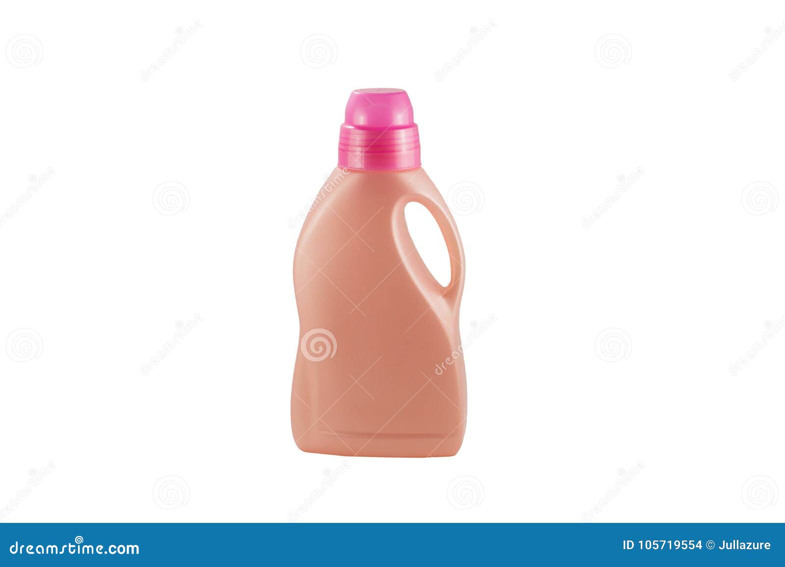 Pink Plastic Bottle for Liquid Laundry Detergent, Cleaning Agent. Stock ...