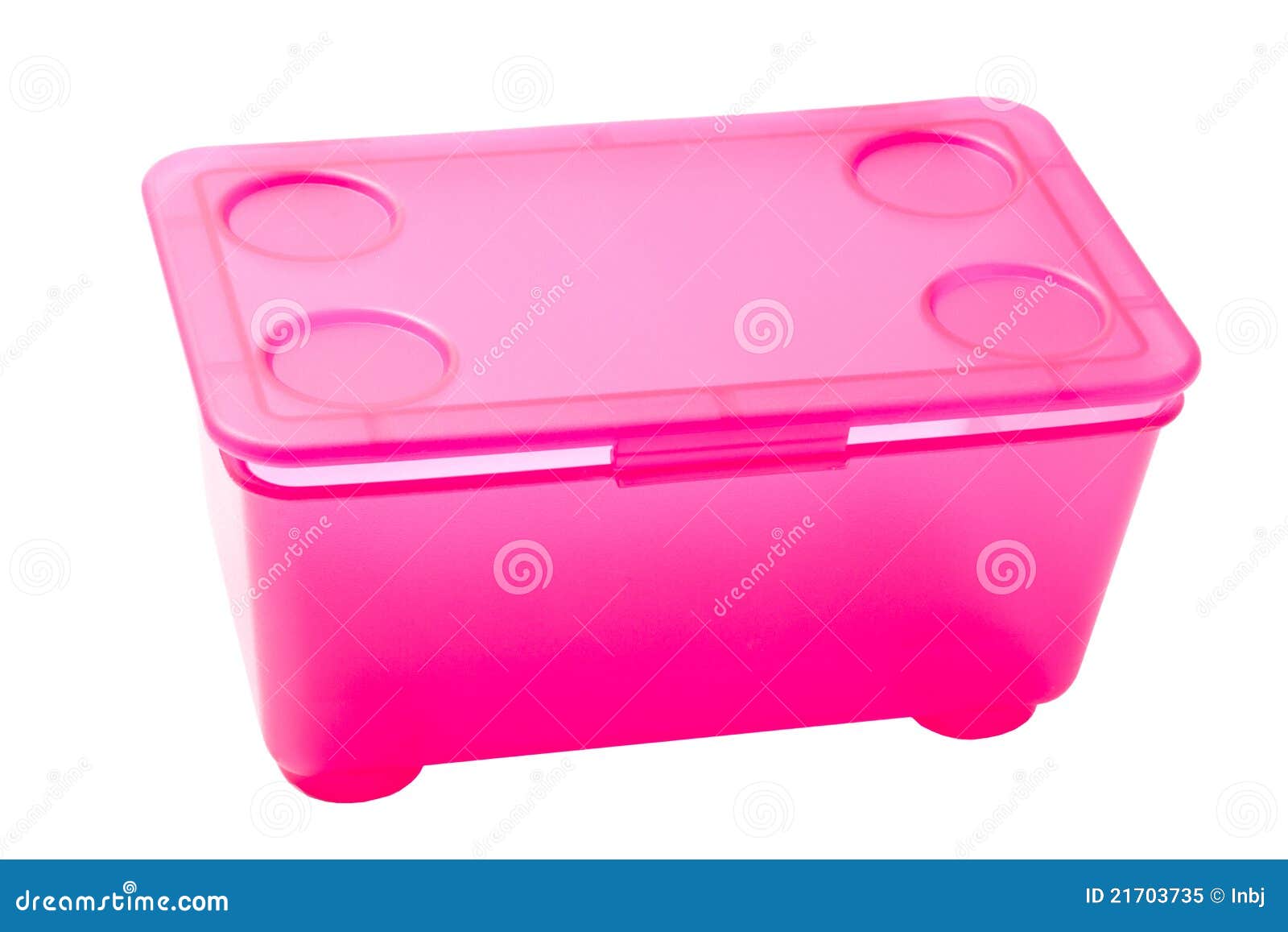 Pink plastic box stock image. Image of clean, food, object - 21703735