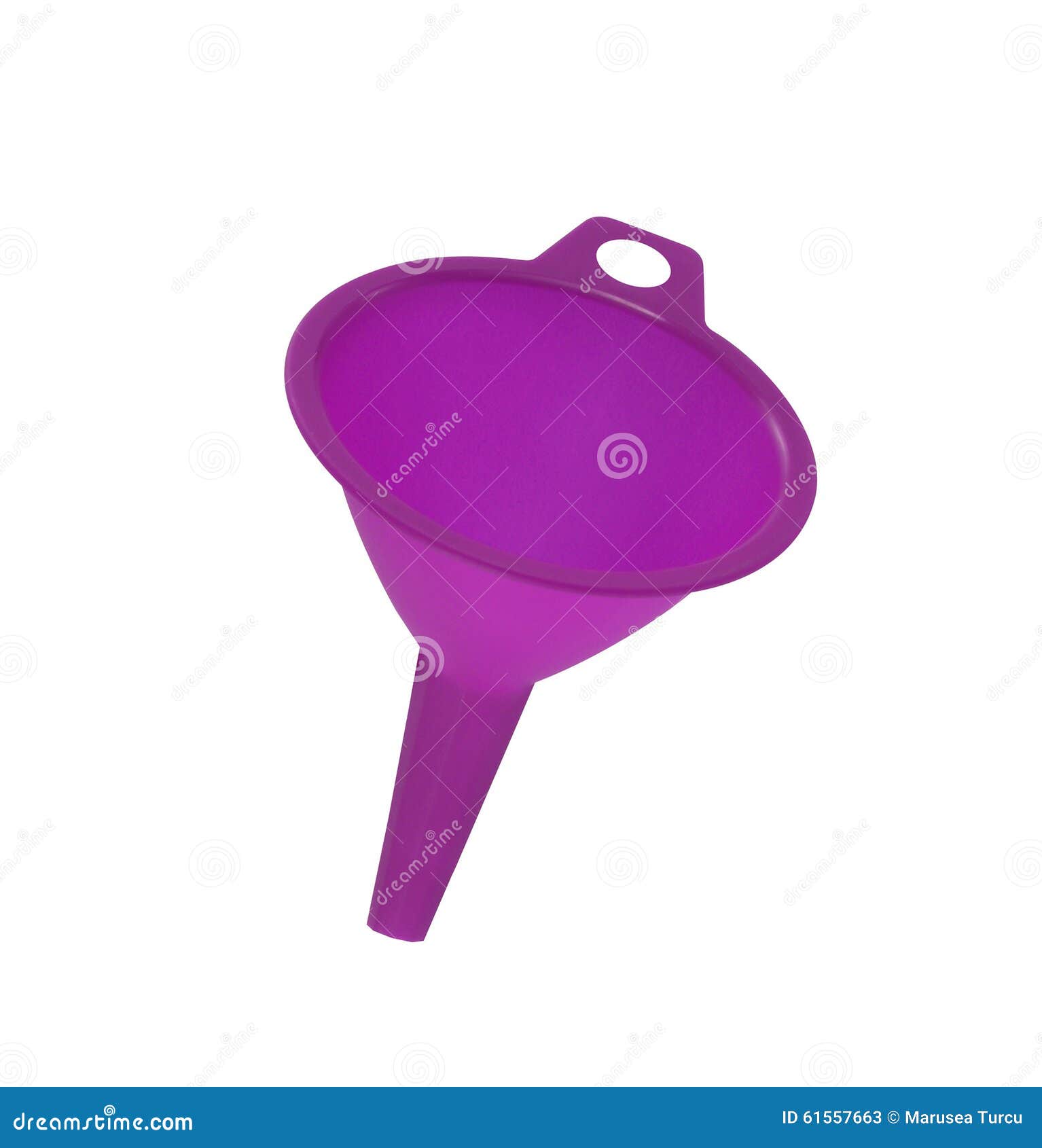 Pink plastic funnel stock image. Image of isolated, device - 61557663