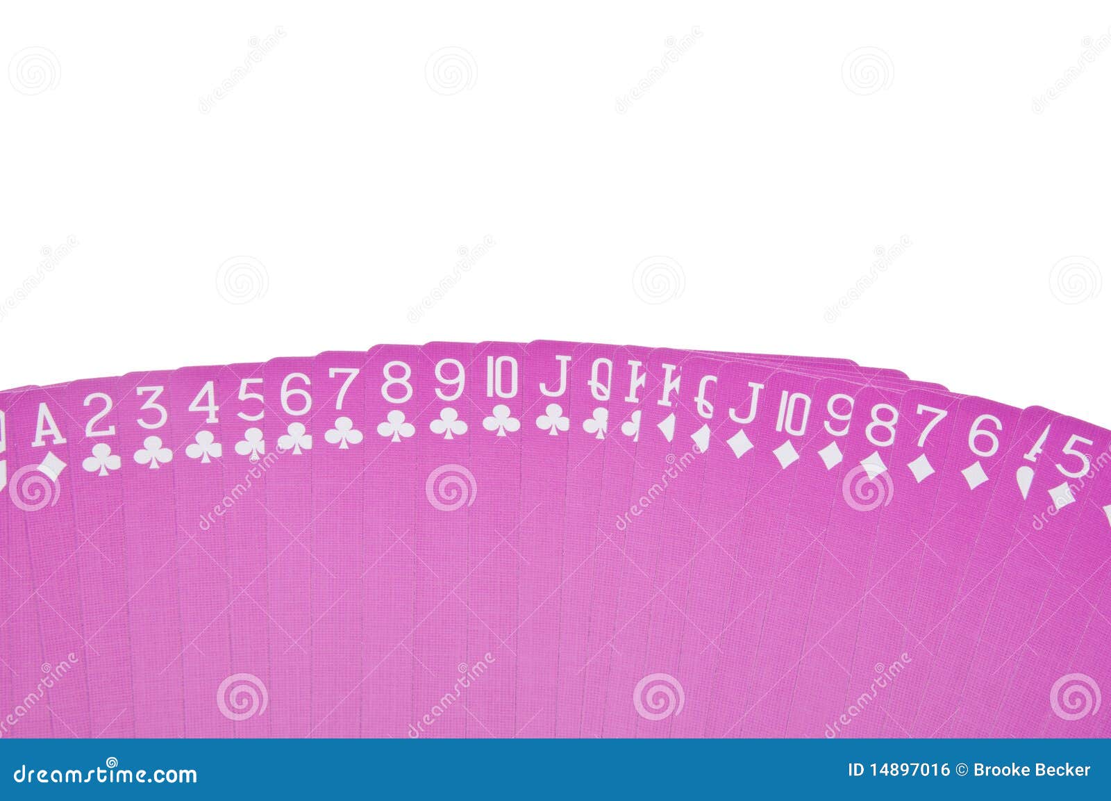 Pink Playing Card Border stock photo. Image of lucky - 14897016