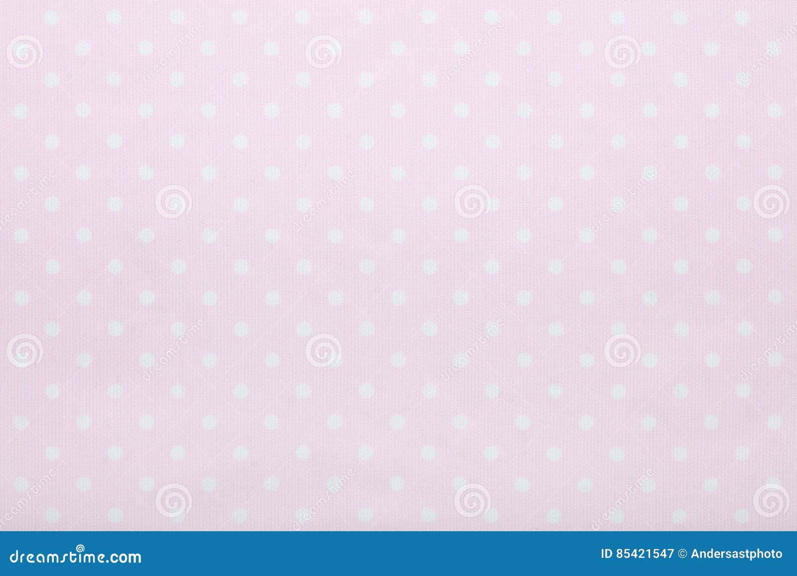 Pink Polka Dot Fabric Texture, Background Stock Image - Image of color ...