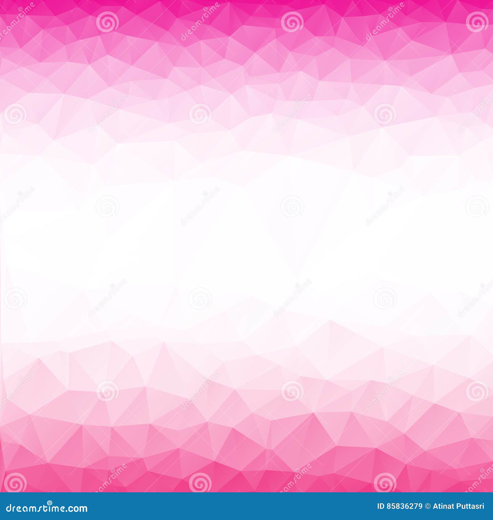 Pink Poly Abstract Background. Stock Vector - Illustration of white ...
