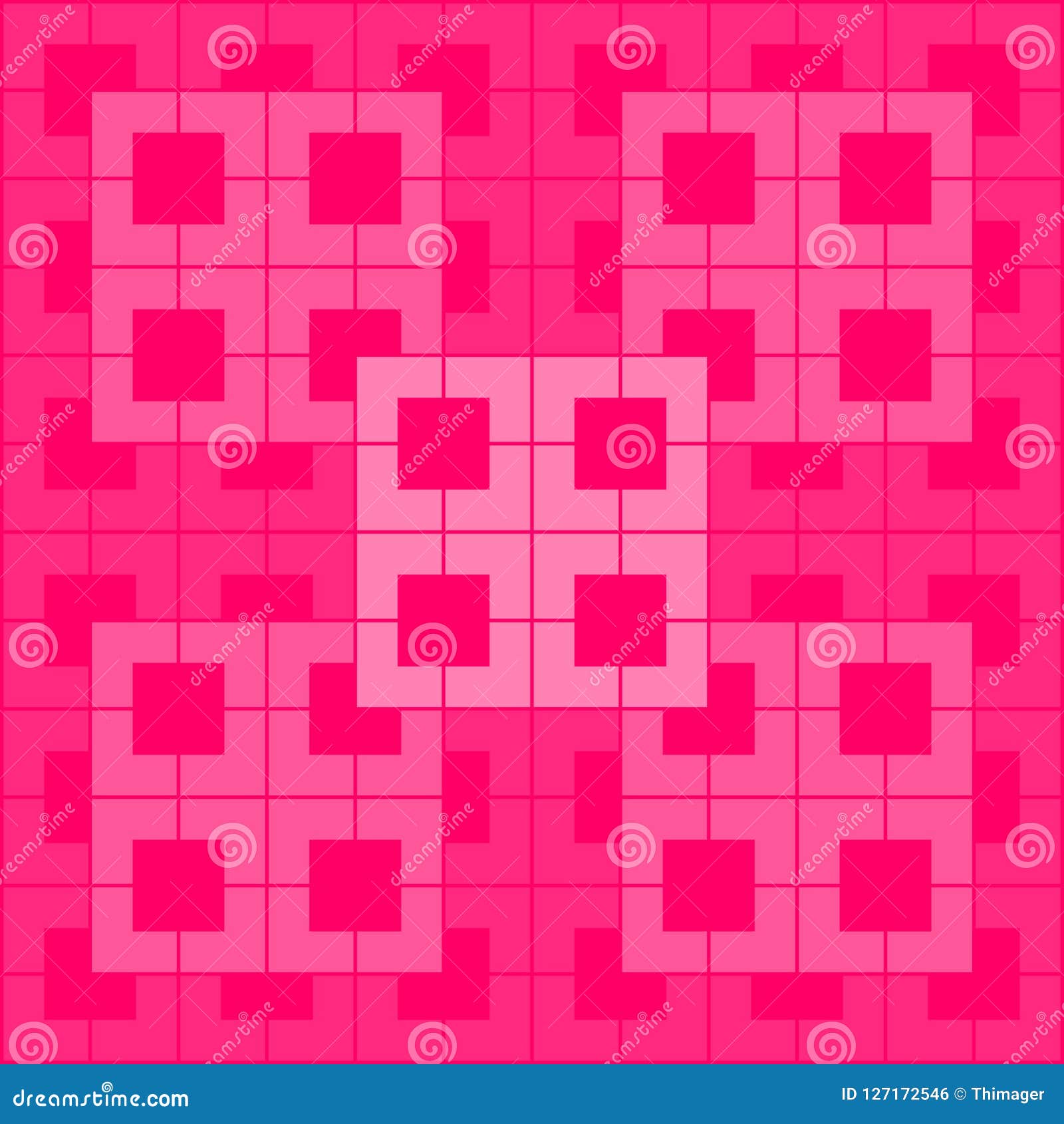 Pink Polygon Pattern on Pink Background. Stock Illustration ...