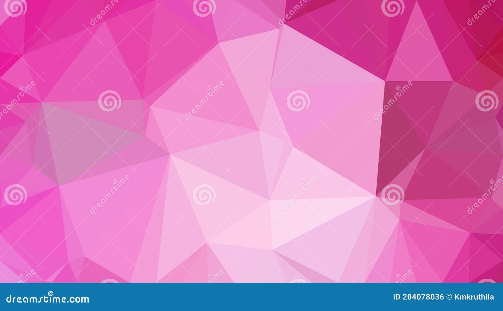 Pink Polygon Triangle Background Vector Illustration Stock Illustration ...