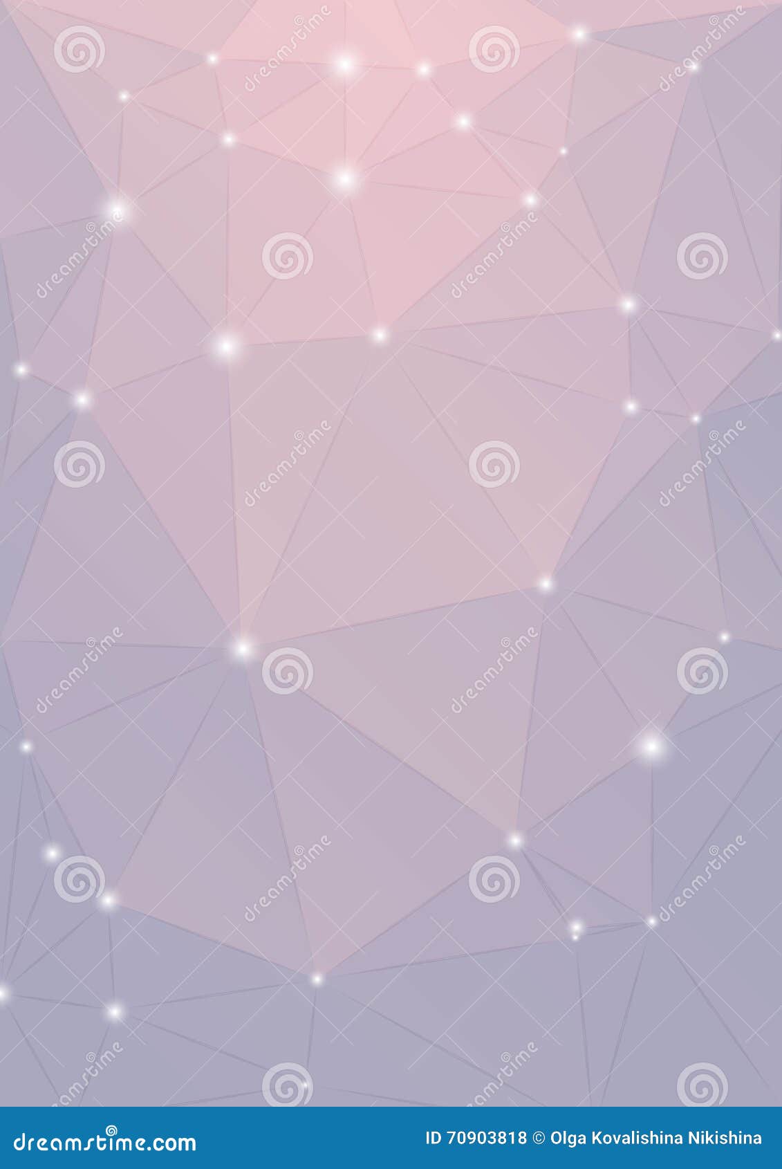 Pink Polygonal Background with Light Shine EPS10 Stock Vector ...