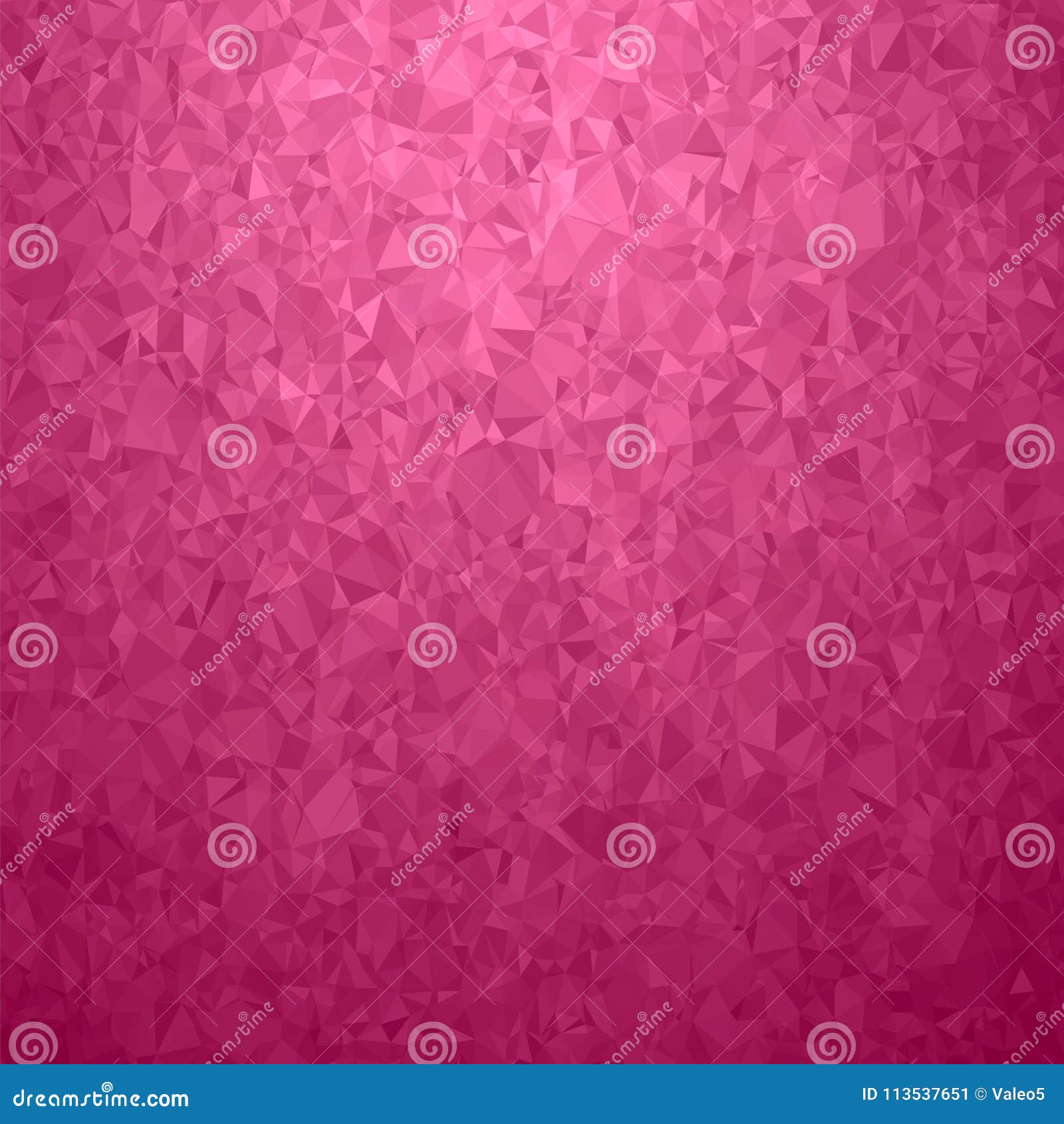 Pink Polygonal Background. Triangular Pattern. Low Poly Texture. Abstract Mosaic Modern Design ...