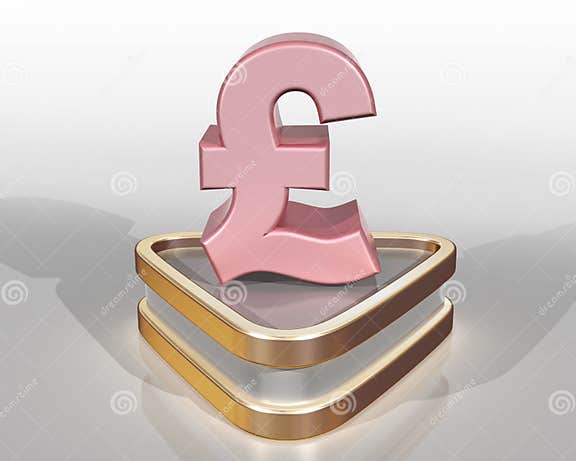 The Pink Pound stock illustration. Illustration of community - 6379820