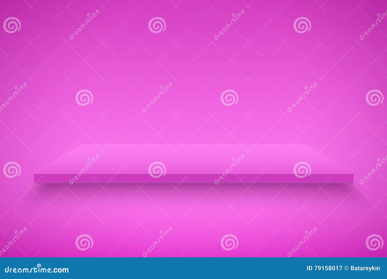 Pink Presentation platform stock vector. Illustration of realistic ...