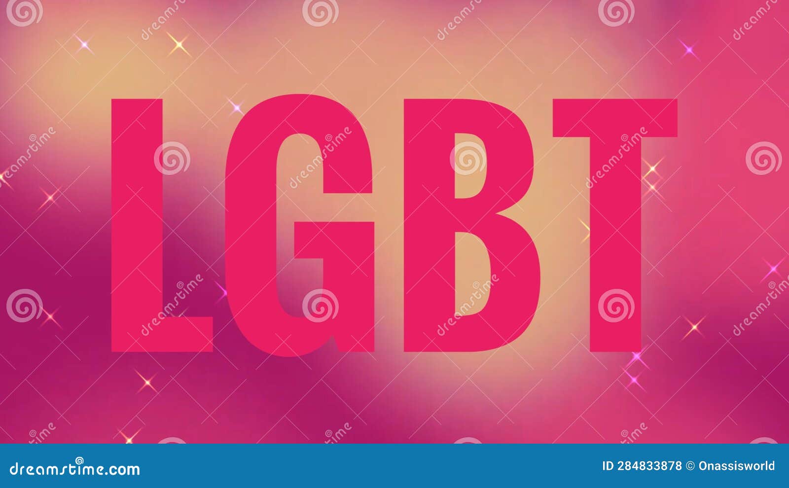 Pink PRIDE LGBT Community Abstract Background Illustration Stock ...