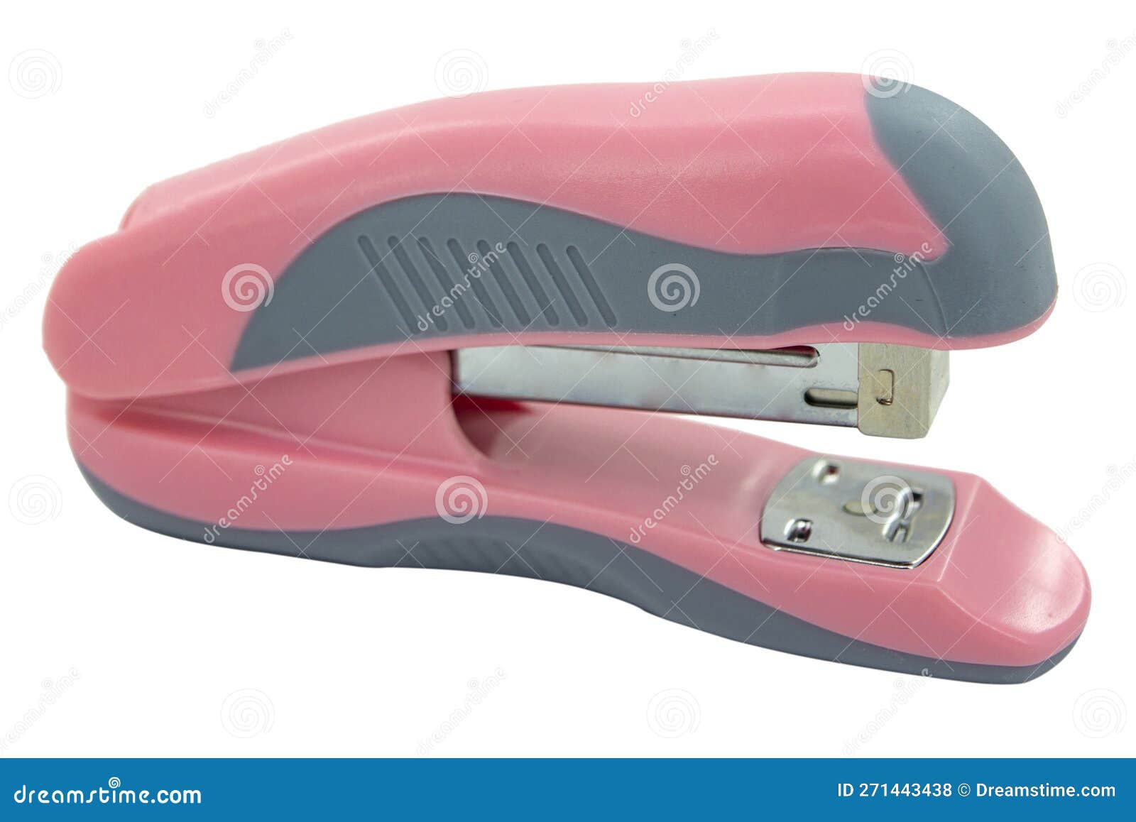 Pink Professional Stapler Isolated on White Background Stock Photo ...