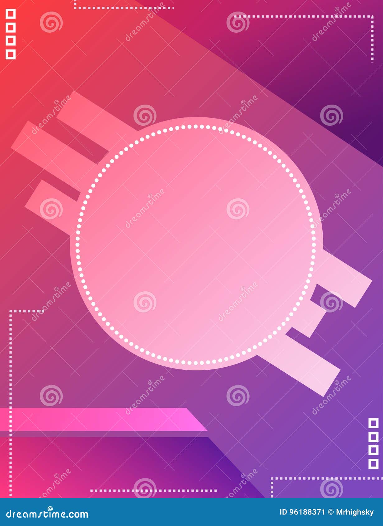 Purple Flyer Template Layout Design. Corporate Business Flyer Mockup ...