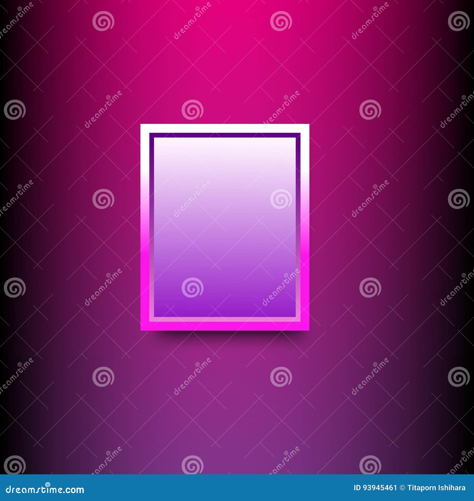 Pink and Purple Frame Abstract Background Vector Stock Vector ...