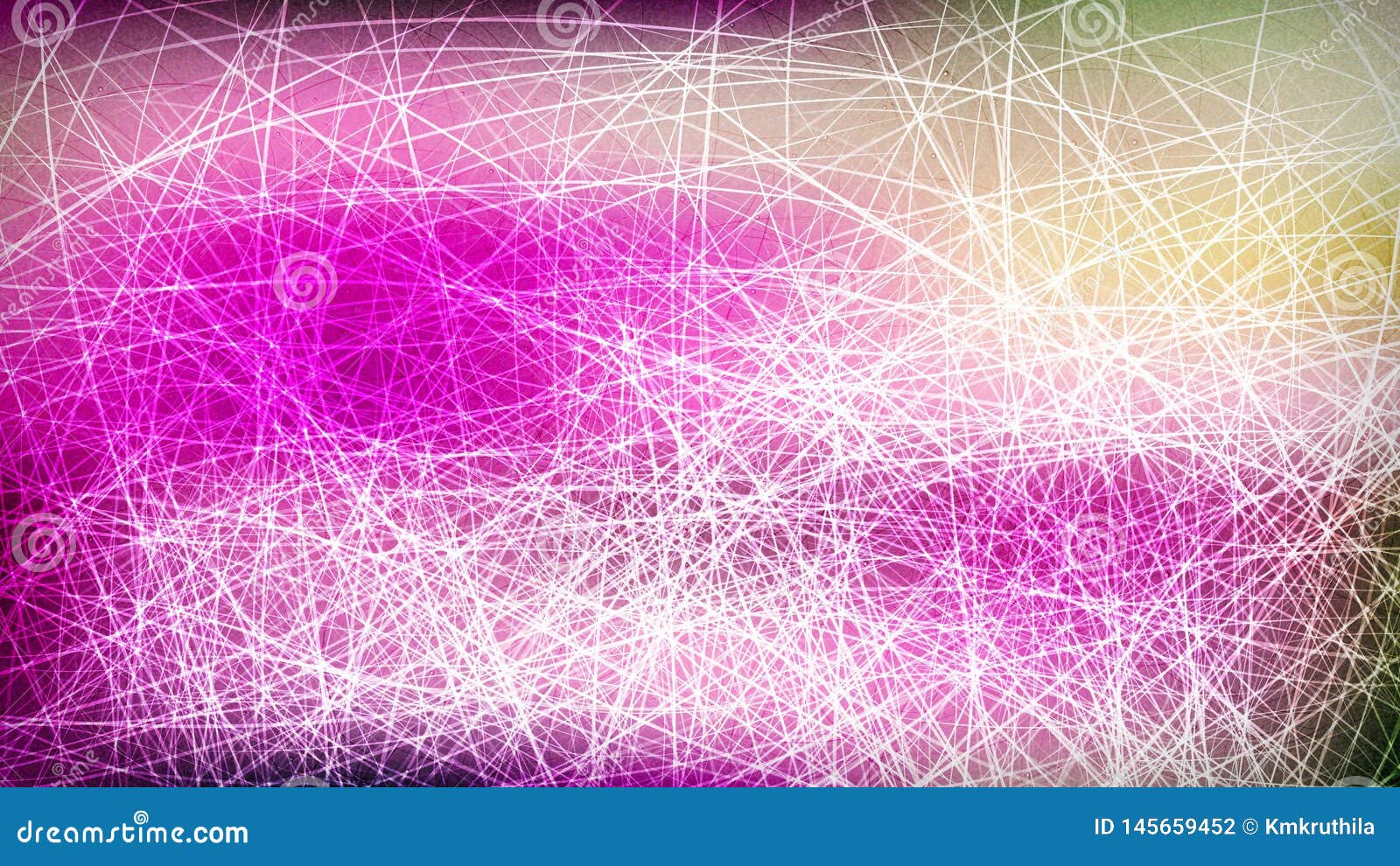 Pink Purple Line Beautiful Elegant Illustration Graphic Art Design ...