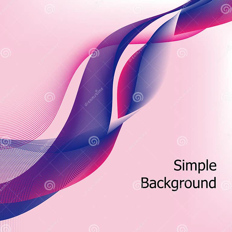 Pink and Purple Line Background Vector Stock Vector - Illustration of ...