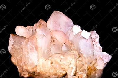 Pink quartz stock image. Image of closeup, druse, collection - 36258241