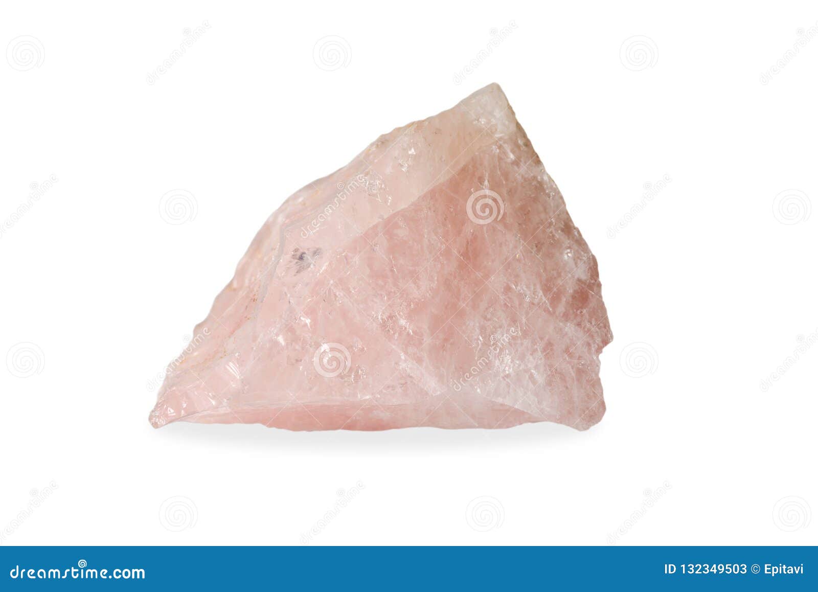 Pink quartz gemstone stock image. Image of amethyst - 132349503