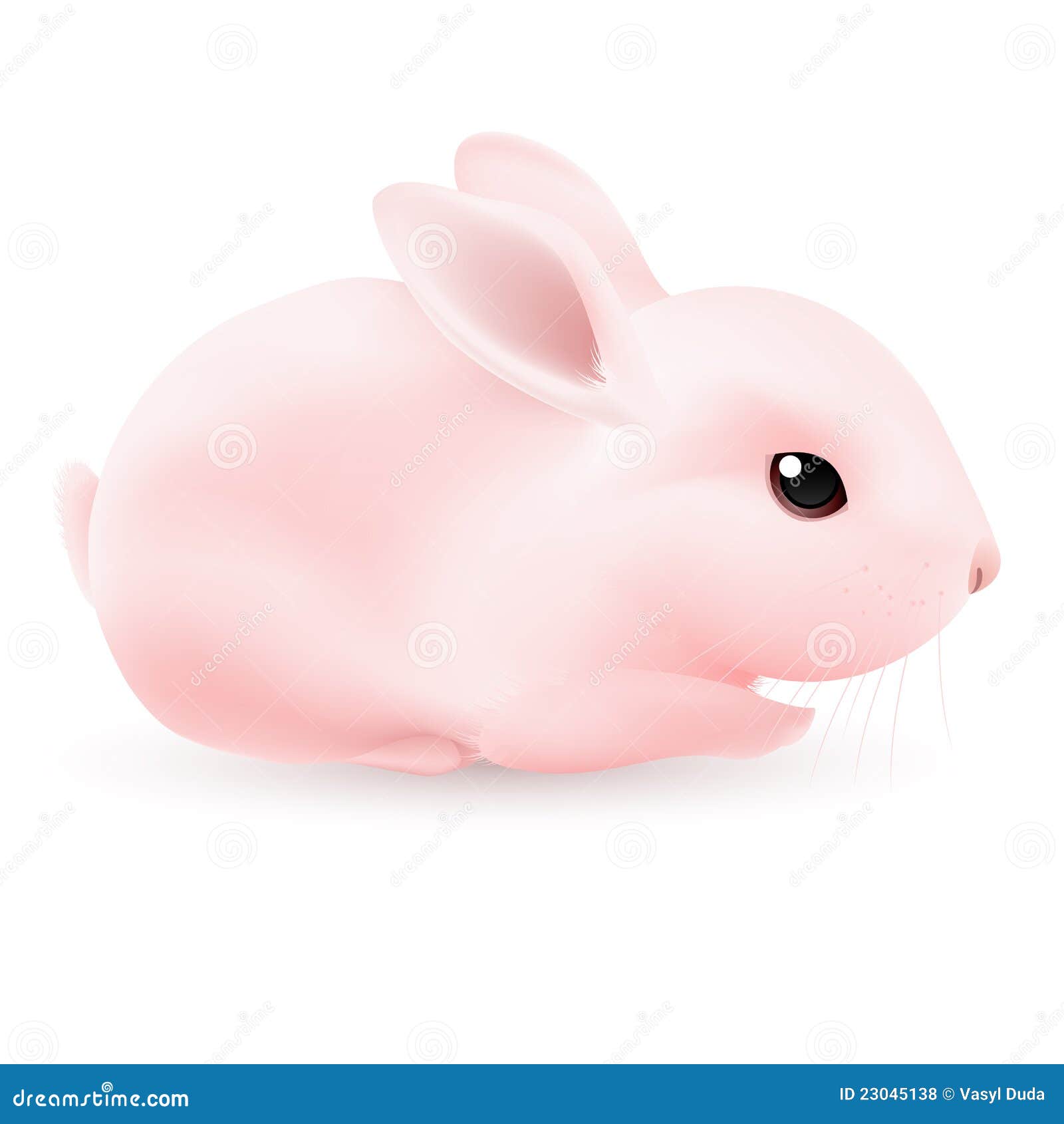 Pink Rabbit Royalty Free Stock Photos - Image: 23045138
