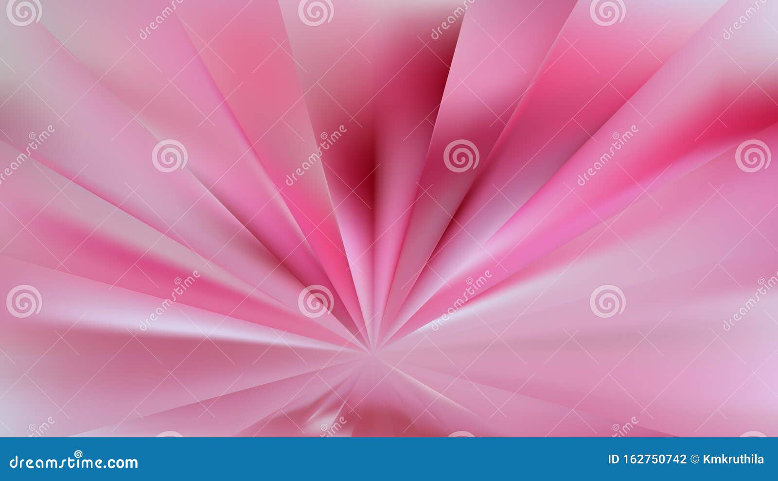 Pink Radial Background stock vector. Illustration of shining - 162750742