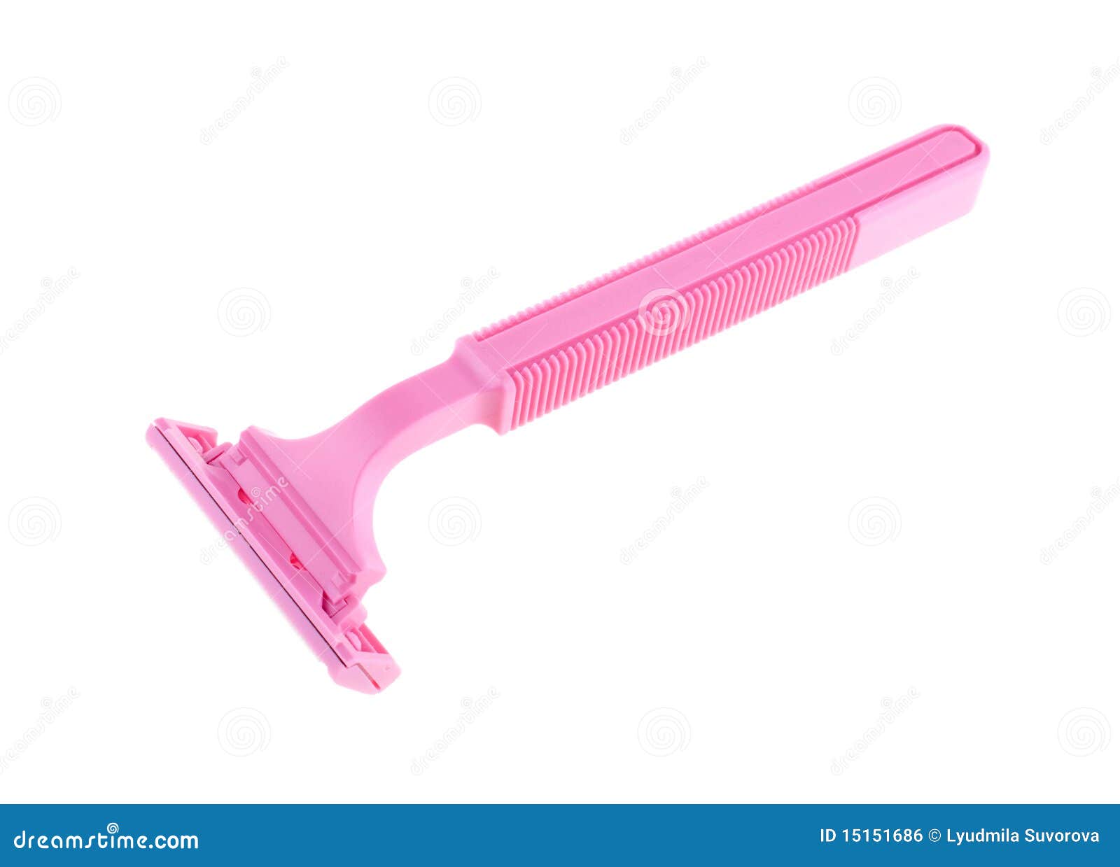 Pink razor stock photo. Image of removal, morning, item - 15151686