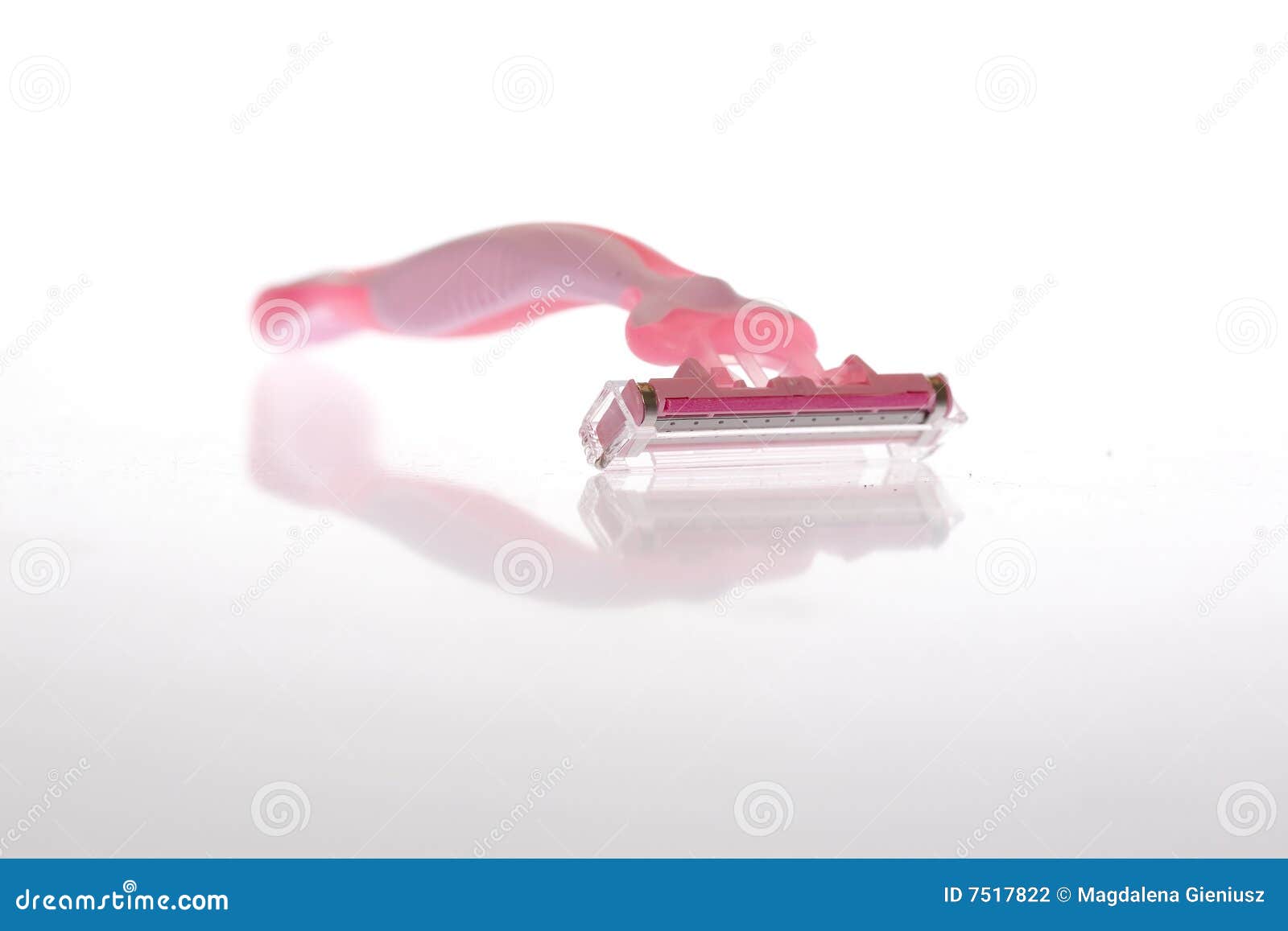 Pink razor stock photo. Image of shaving, care, female - 7517822
