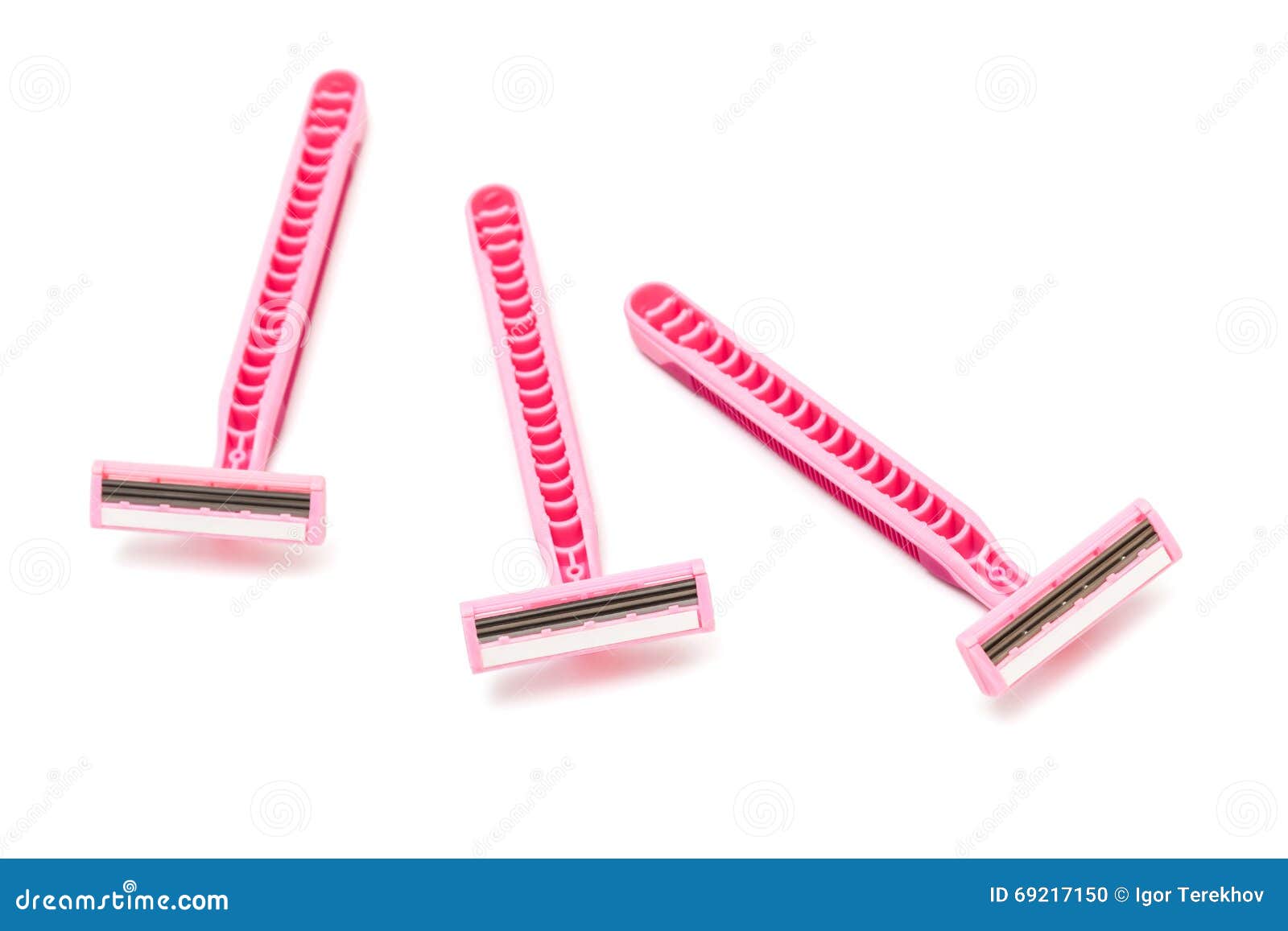 A pink razor stock photo. Image of safety, disposable - 69217150