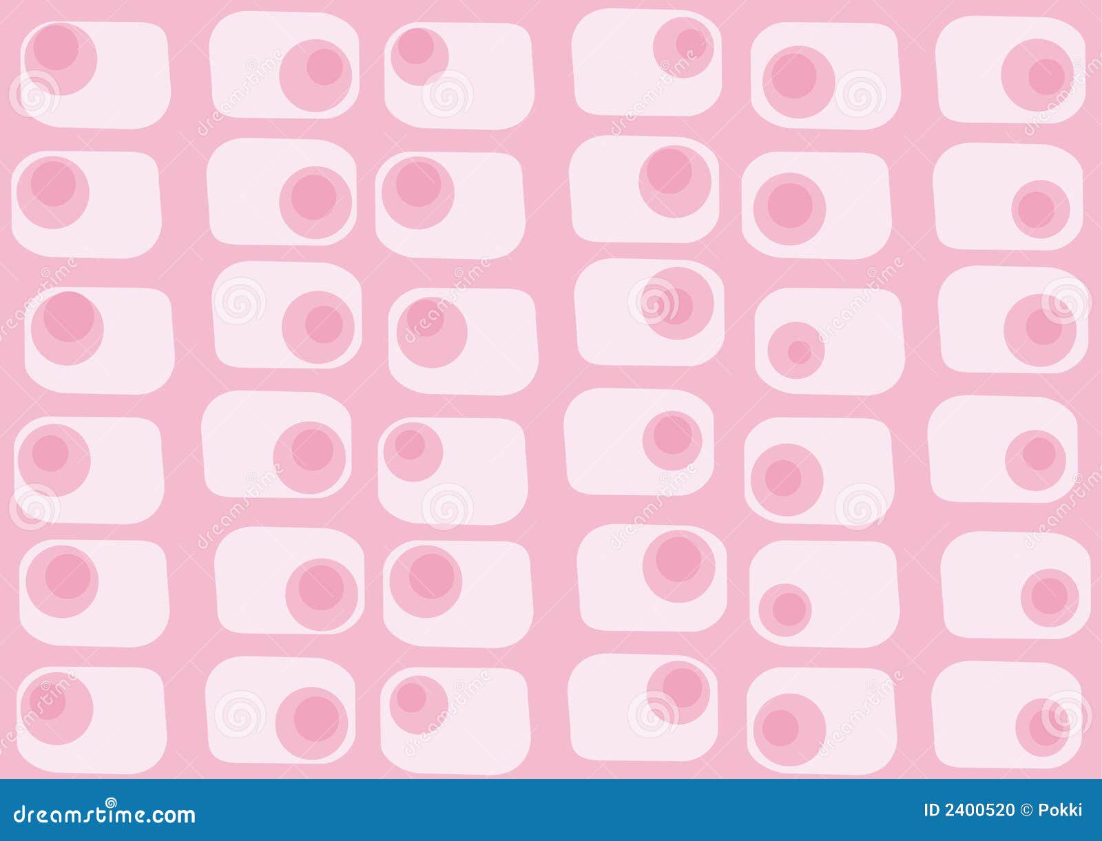 Pink rectangle pattern. stock vector. Illustration of cartoon - 2400520