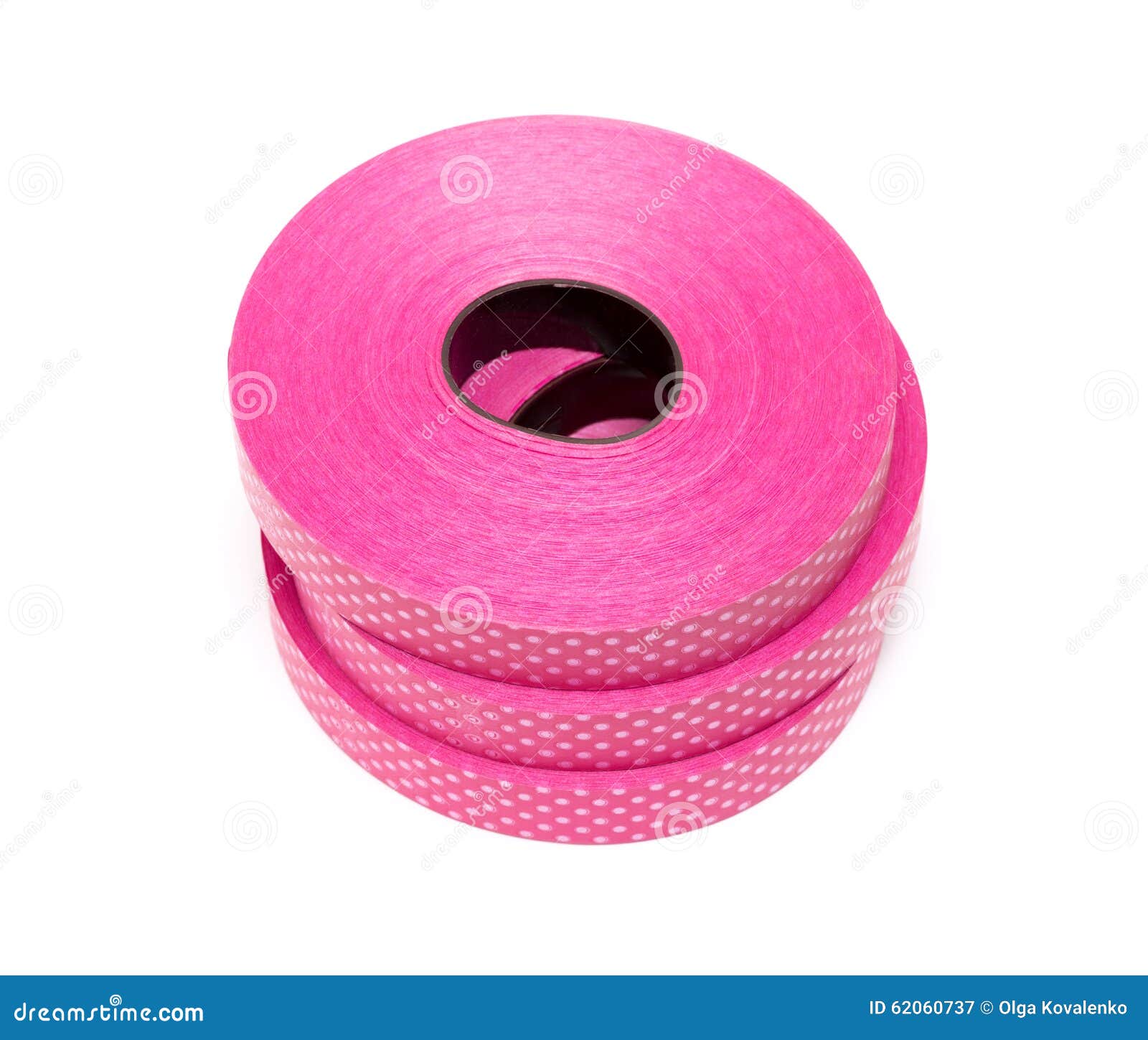 Pink red plastic ribbon stock image. Image of object - 62060737