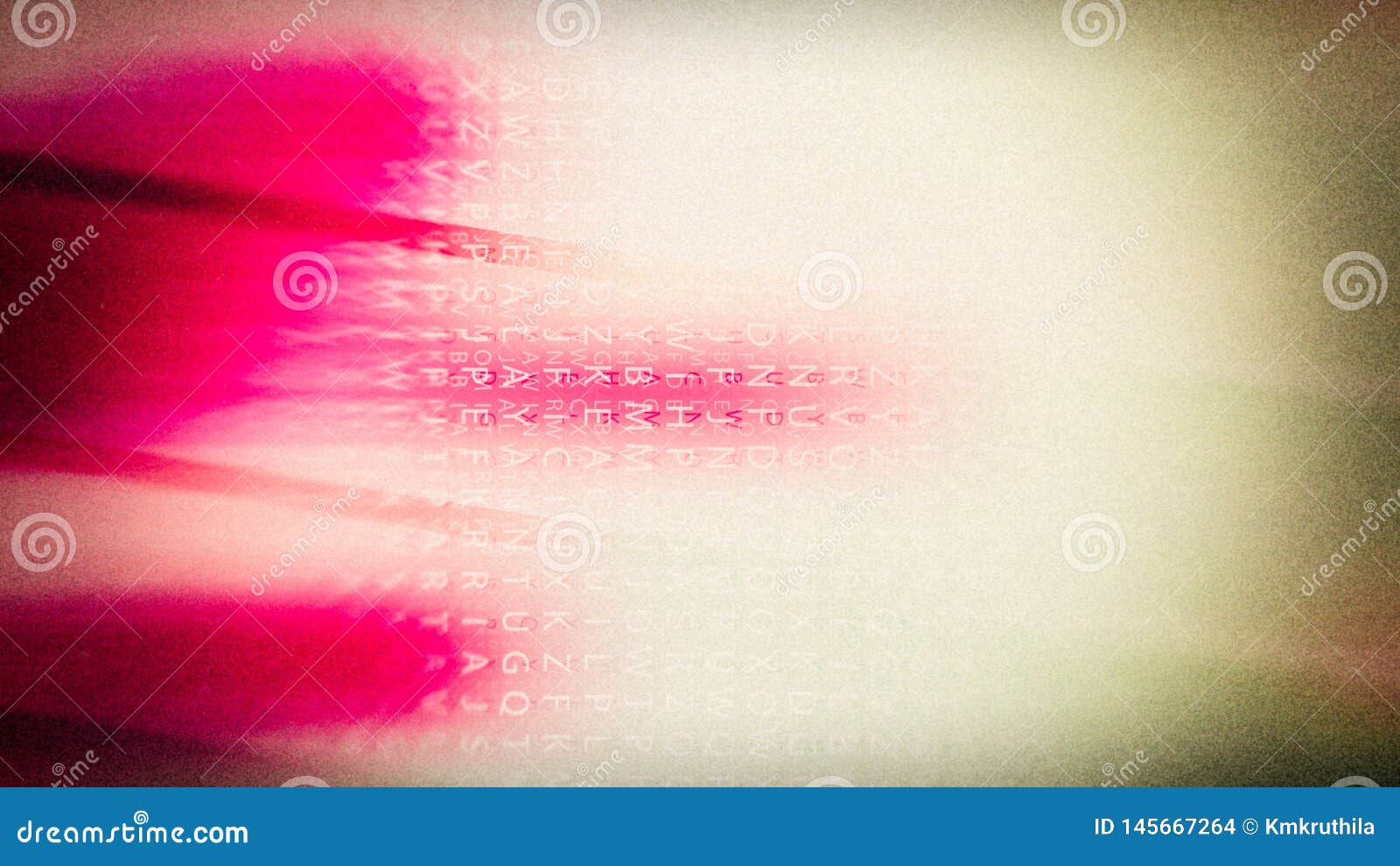 Pink Red Text Beautiful Elegant Illustration Graphic Art Design ...