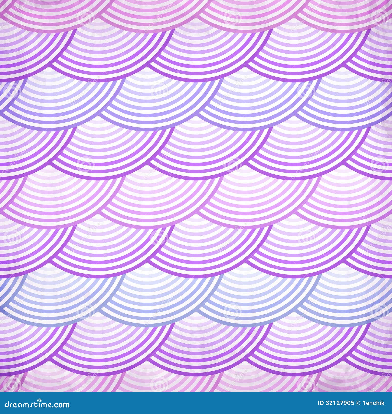 Pink Retro Fish Scales Vector Seamless Pattern Stock Vector ...