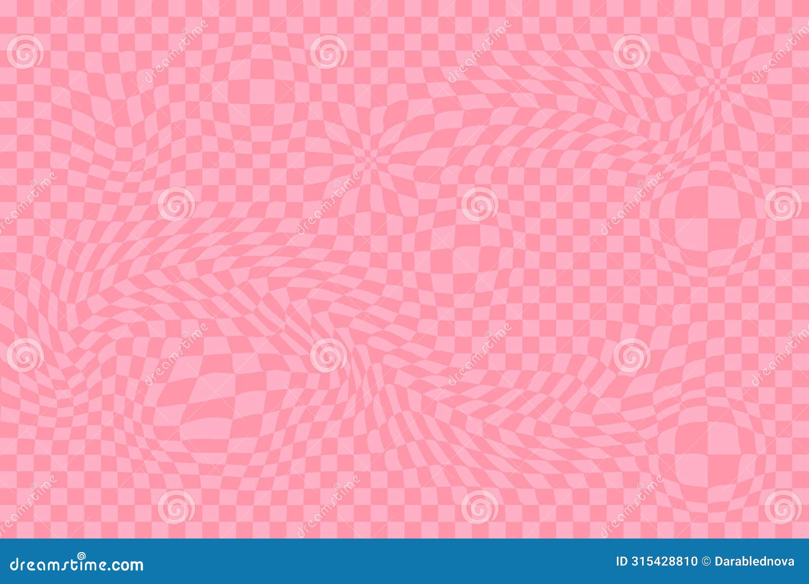 Psychedelic Checkerboard Green Pattern. Funky Checkered Background ...