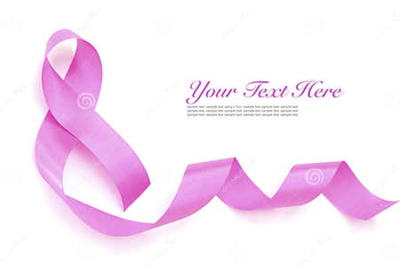 Pink ribbon. stock photo. Image of hope, shot, ribbon - 21619812