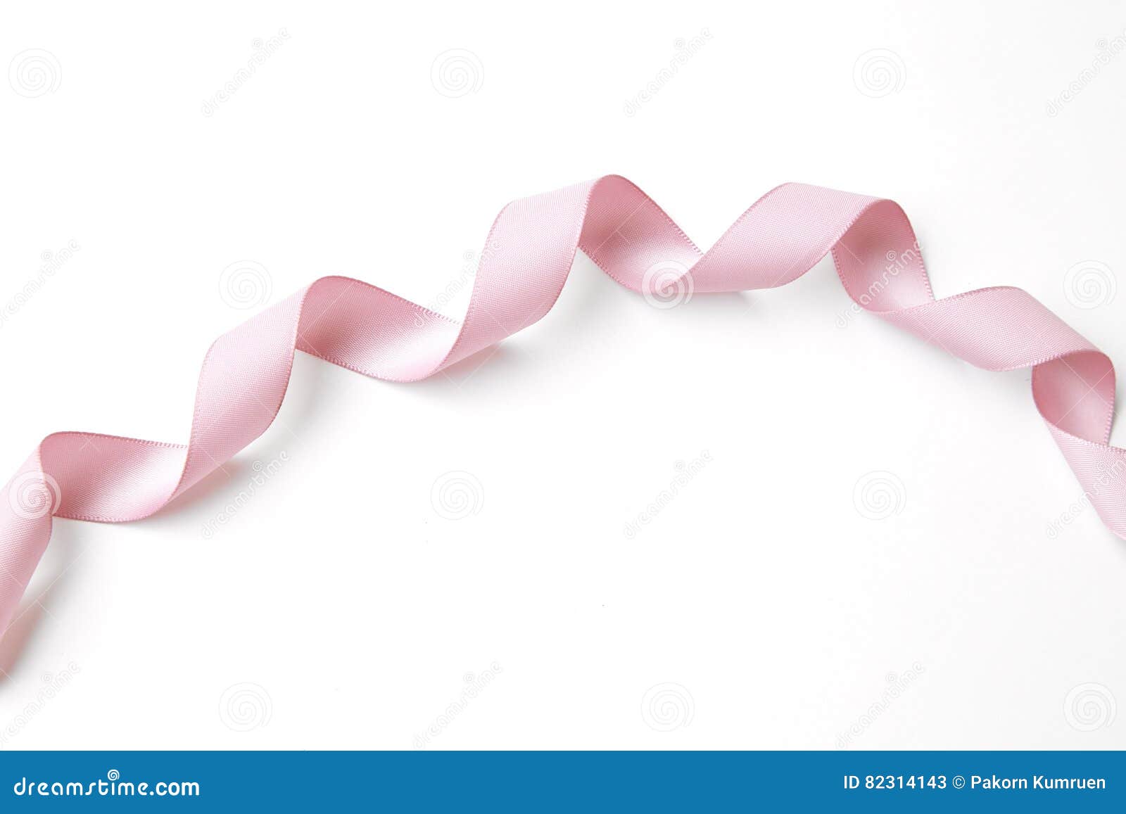 Pink ribbon border stock image. Image of gift, paper - 82314143
