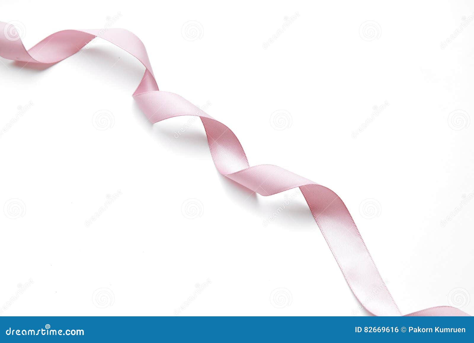 Pink ribbon border stock illustration. Illustration of celebration ...