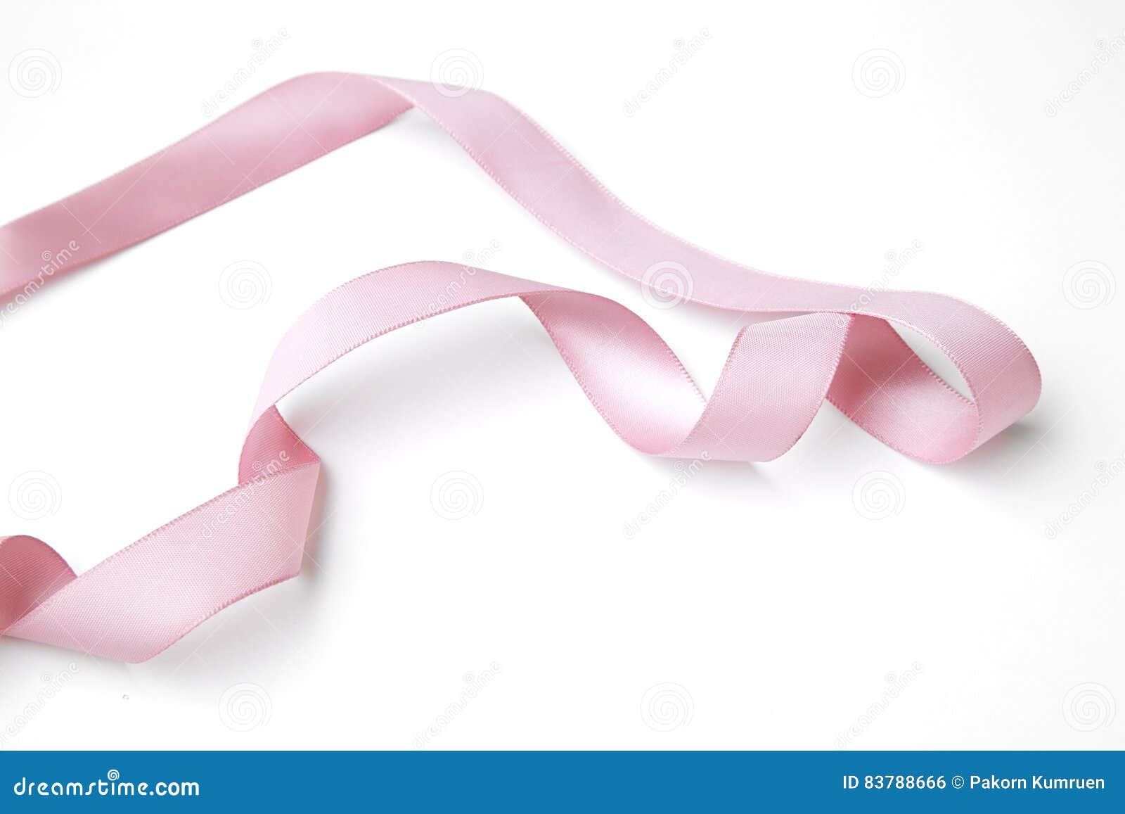 Pink ribbon border stock photo. Image of satin, gift - 83788666